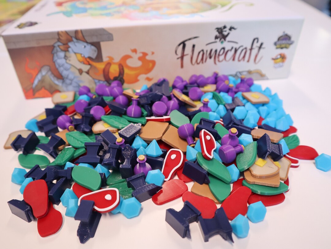 Flamecraft 3D Goods Tokens - Etsy