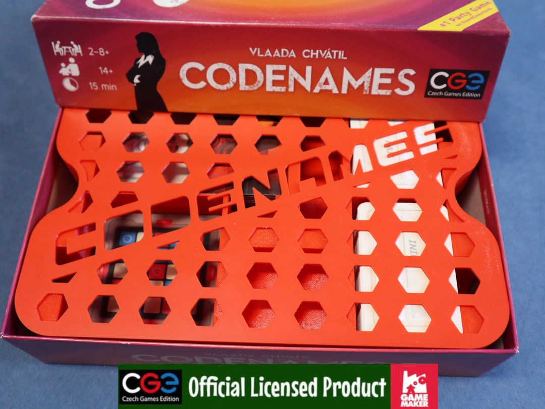 Codenames 3D Printed Insert Box - Etsy