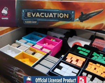 Evacuation Board Game Insert 3D Tokens 3D Resources Overlays Color ...