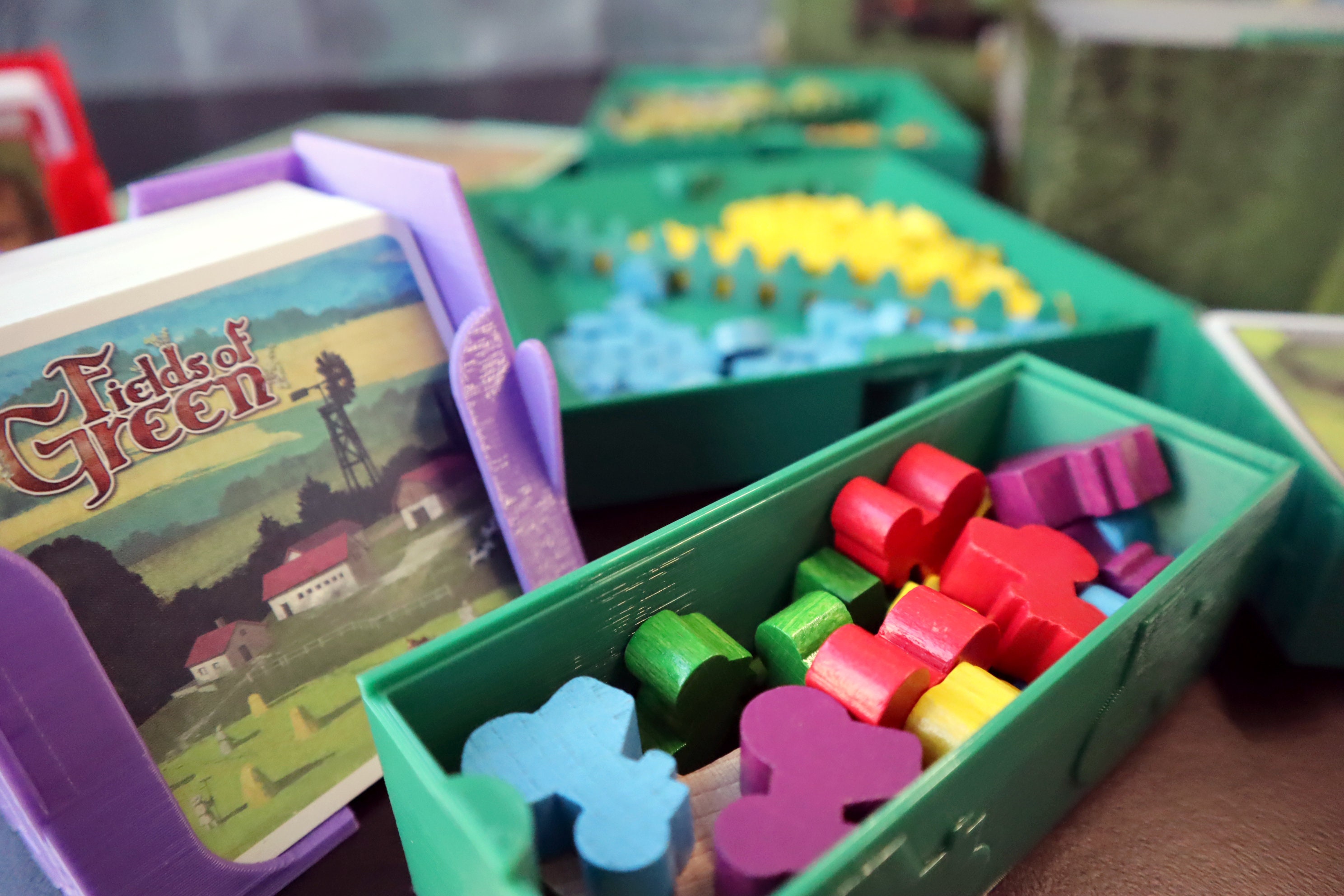 Fields of Green Board Game - Official Insert / Organizer - Fits ...