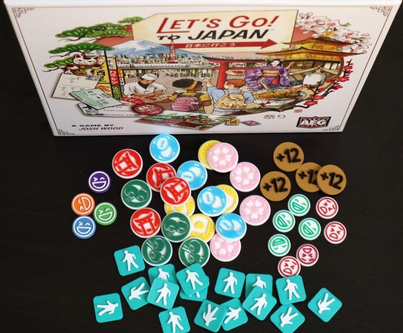 Let's Go! to Japan - Upgraded Components - Etsy