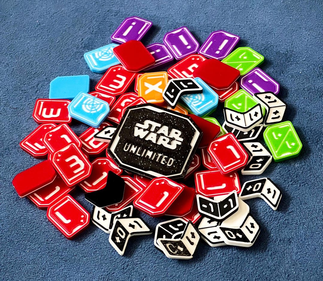 Star Wars Unlimited - 3D Printed Tokens - Etsy