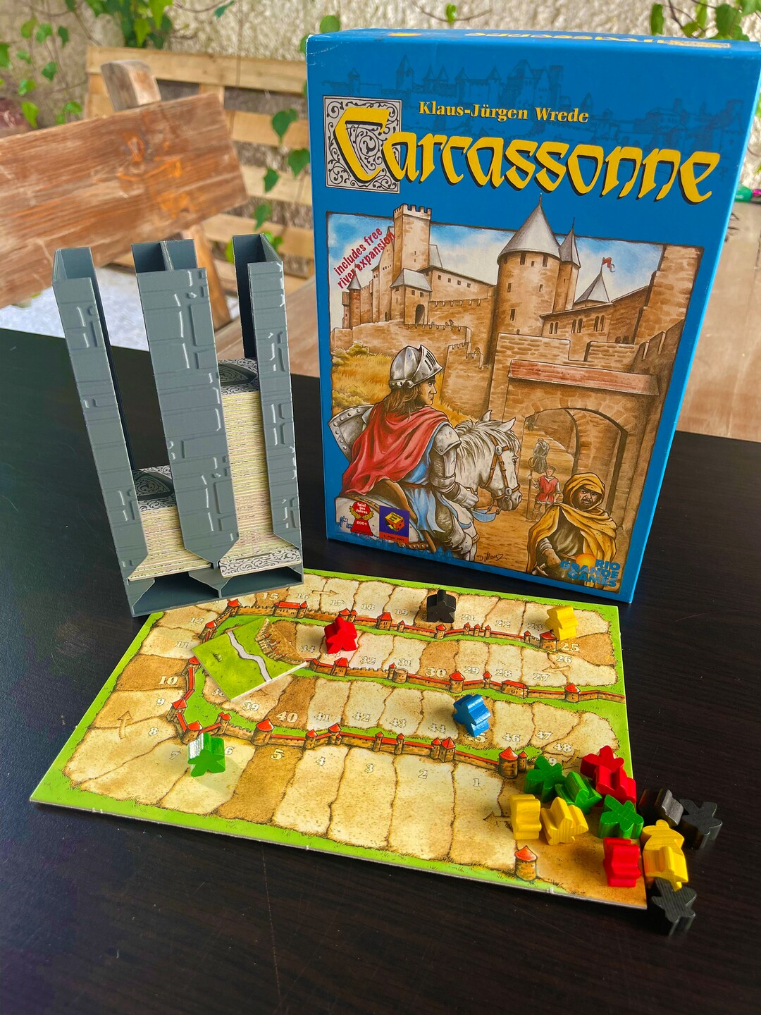 Carcassonne Tile Dispensing Tower - Etsy