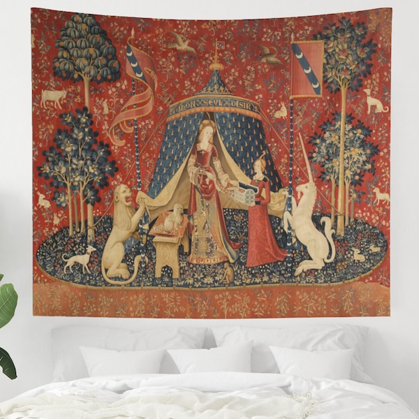 Medieval Tapestry - Etsy