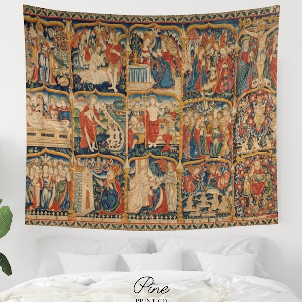 Medieval Tapestry - Etsy