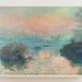 Sunset Painting, Monet Painting, Claude Monet Print, Monet Print, Monet ...