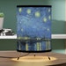 Starry Night Lamp, Art Lamp, Van Gogh Decor, Vincent Van Gogh, Moon ...