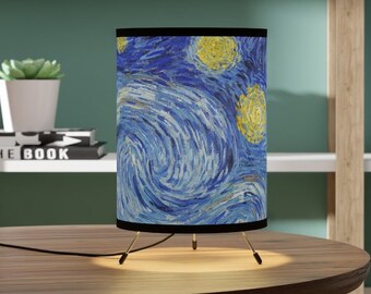 Vincent Van Gogh Lamp - Etsy