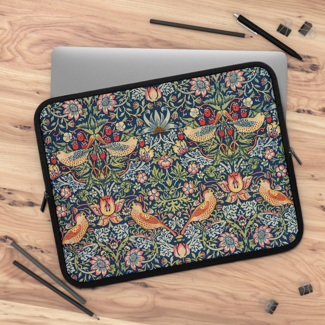 Bird Laptop Sleeve, Boho Laptop Case, William Morris, Vintage MacBook ...