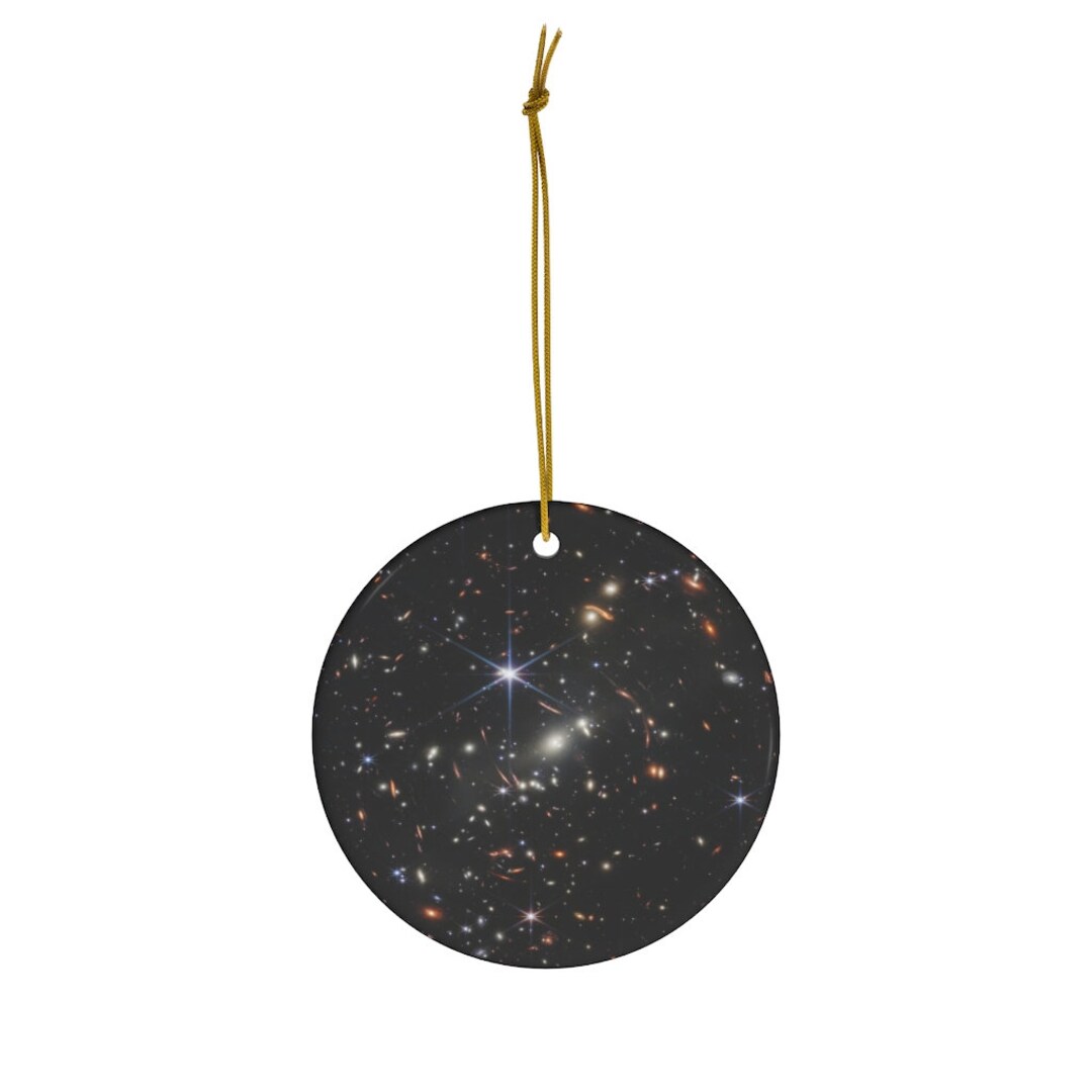 Star Ornament, Astronomy Gift, NASA Ornament, Webb's First Deep Field ...