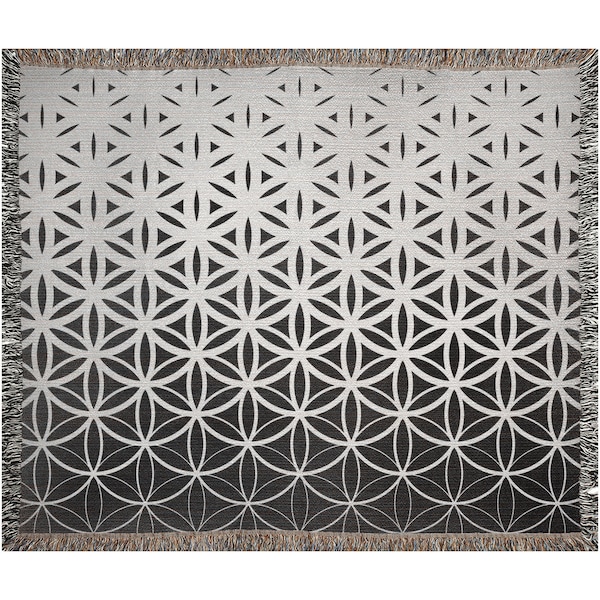 Geometric Blanket - Etsy