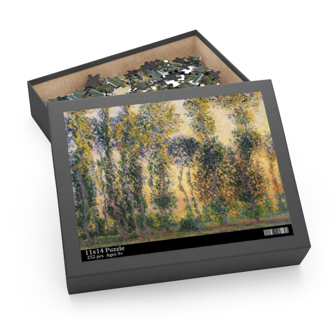 Monet Puzzle, Claude Monet, Forest Puzzle, Jigsaw Puzzle, Tree Puzzle ...