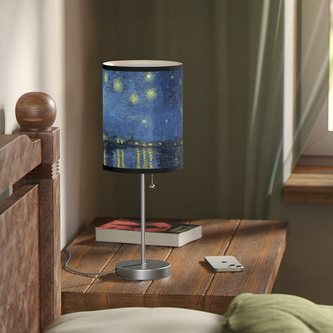 Van Gogh Lamp, Star Lamp, Vincent Van Gogh, Painting Lamp, Fine Art ...