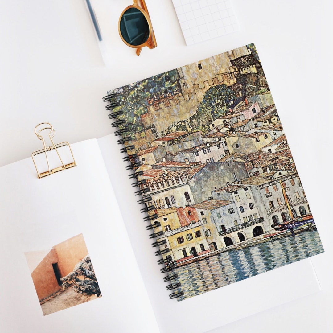 Klimt Notebook, Spiral Notebook, Art Notebook, Italian Notebook ...