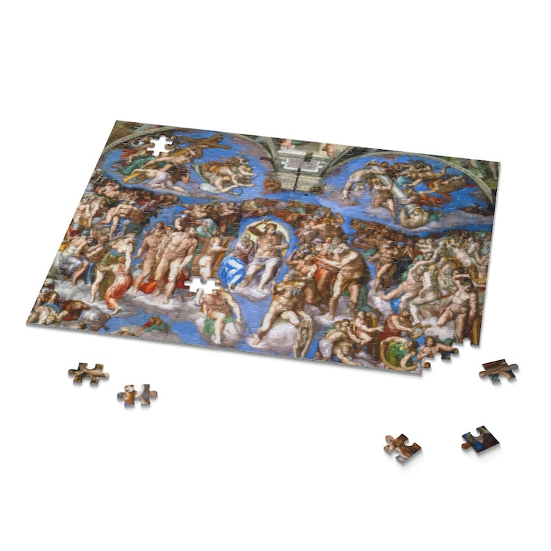Michelangelo Art, Jesus Puzzle, Religious Puzzle, Christian Puzzle ...