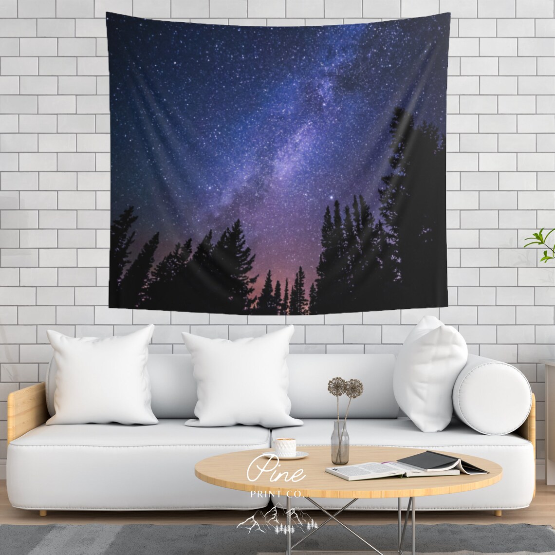Space Tapestry Astrophotography Galaxy Tapestry Milky Way - Etsy