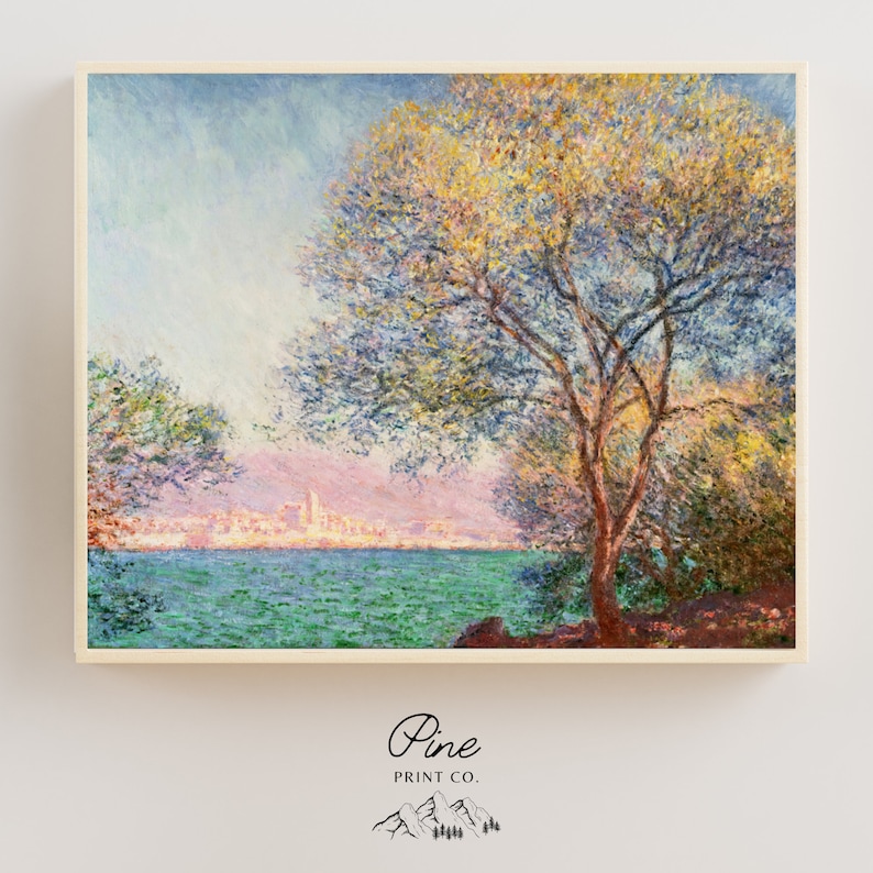 Monet Print, Claude Monet Art, Impressionist Painting, Tree Painting ...