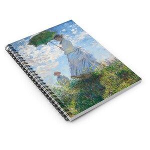 Monet Notebook, Spiral Notebook, Claude Monet, Monet Painting, Monet ...