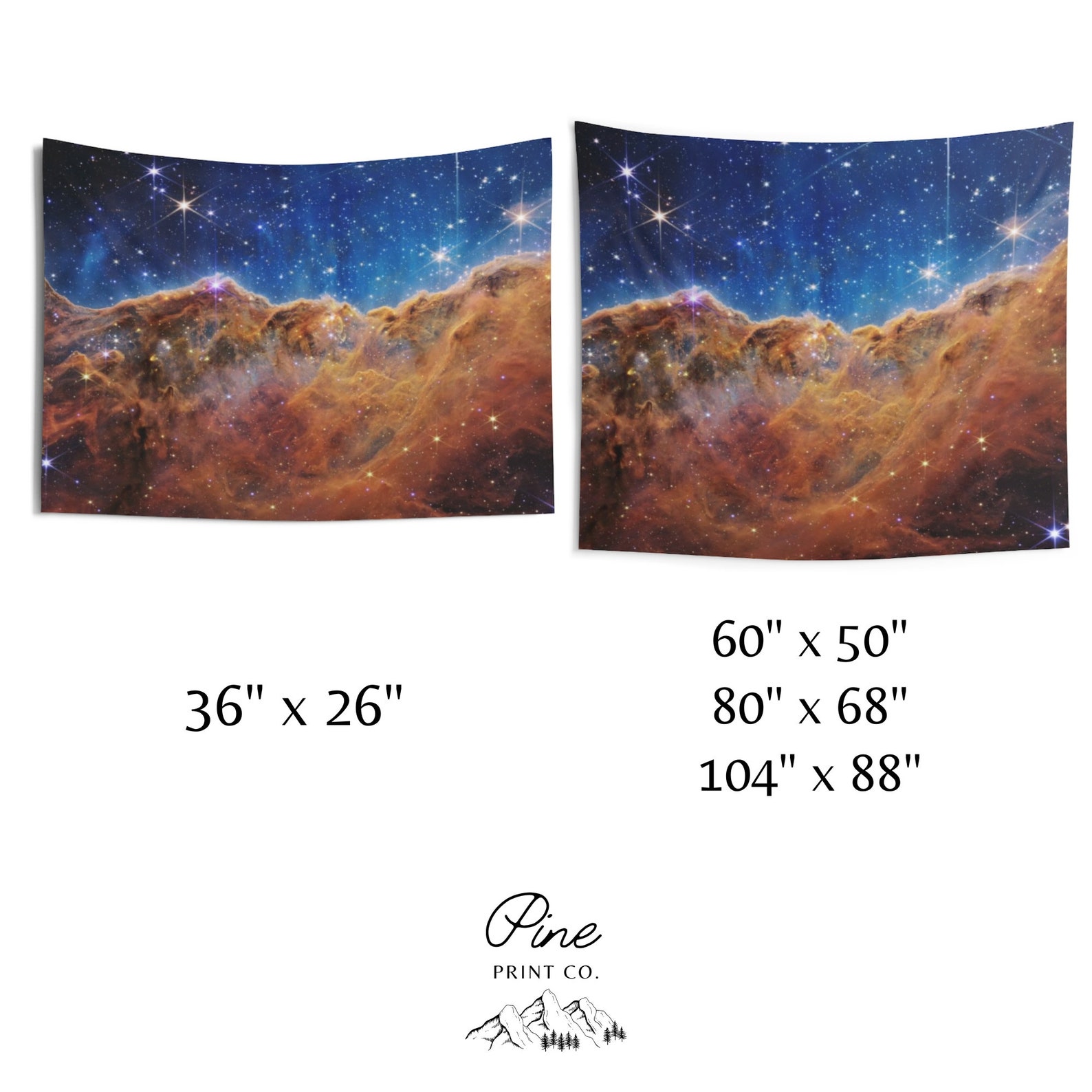 Space Tapestry James Webb Space Telescope NASA Photo - Etsy