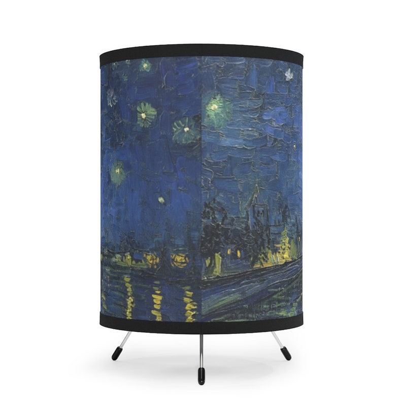Starry Night Lamp Art Lamp Van Gogh Decor Vincent Van Gogh - Etsy
