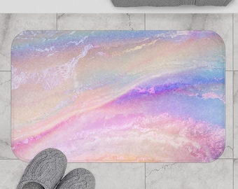 Colorful Bath Mat - Etsy