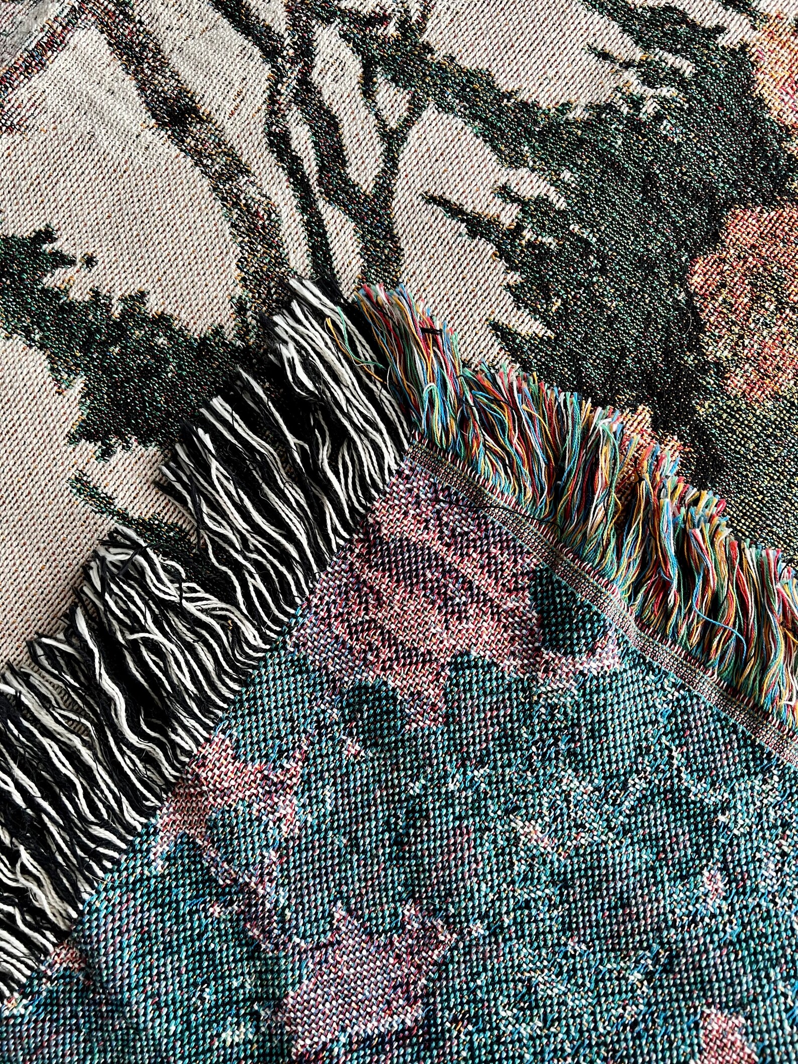 Fall Blanket, Woven Blankets, Autumn Blanket, Nature Blanket, Fall ...