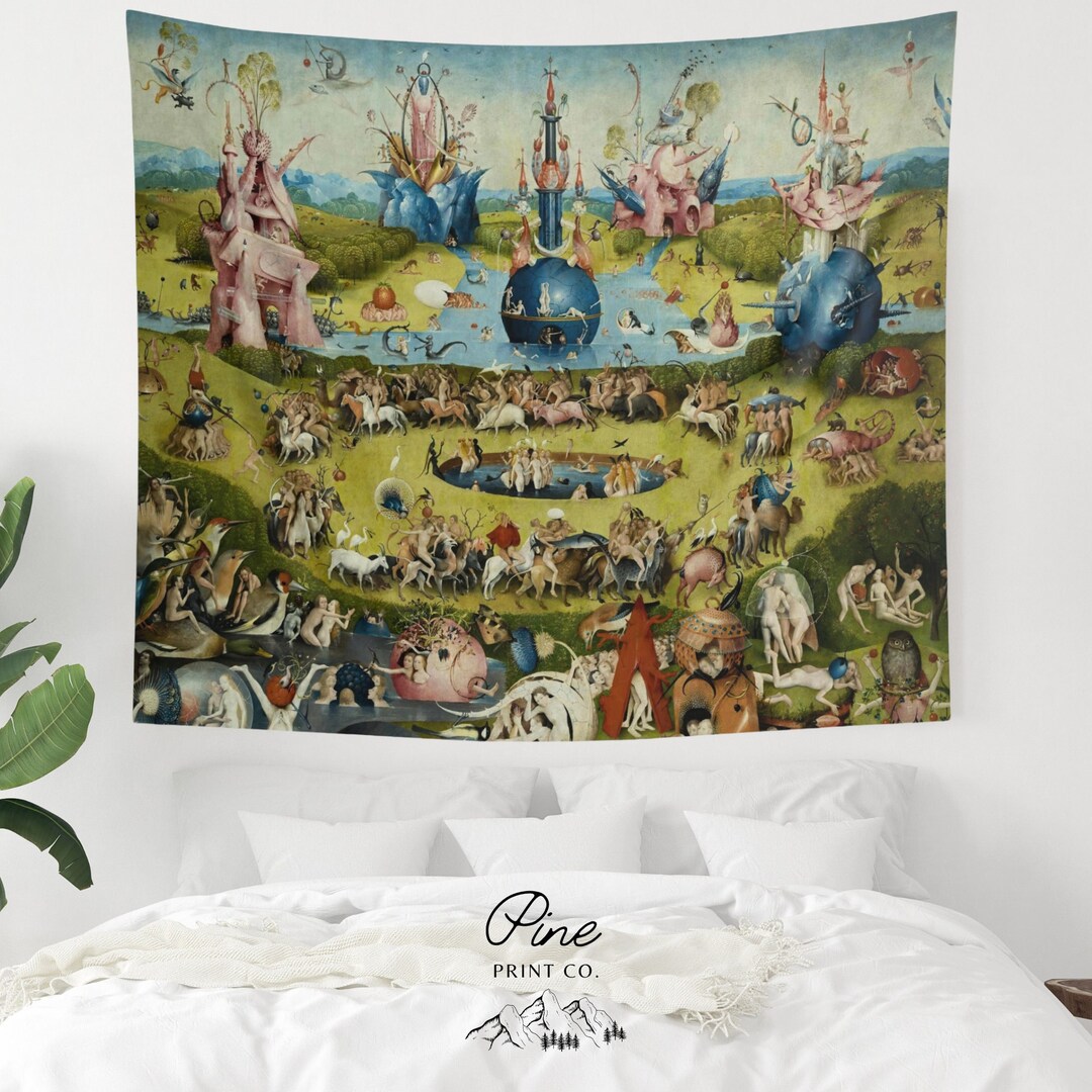 Garden of Earthly Delights Shower Curtain | Bosch Renaissance Art ...