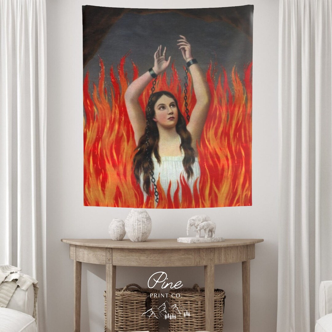 Hell Tapestry, Gothic Tapestry, Renaissance Tapestry, Boho Tapestry ...