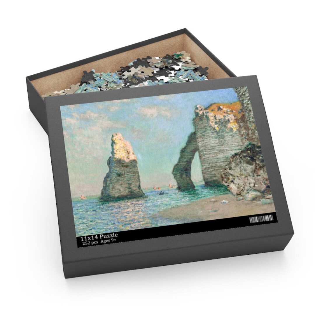 Monet Puzzle, Jigsaw Puzzle, Claude Monet, Ocean Puzzle, Ocean Painting ...