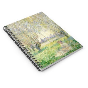 Monet Notebook, Spiral Notebook, Claude Monet, Painting Notebook ...
