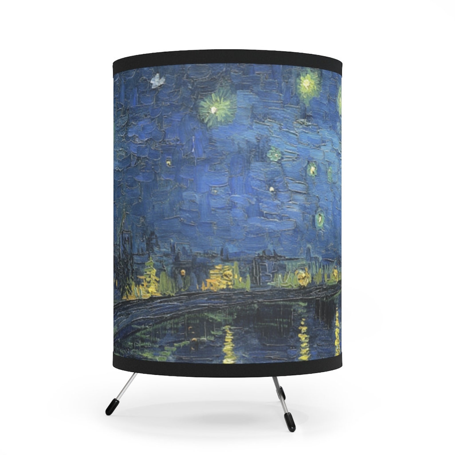 Starry Night Lamp Art Lamp Van Gogh Decor Vincent Van Gogh - Etsy