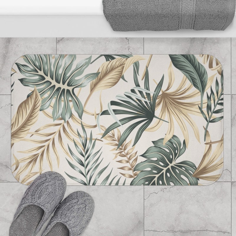 Tropical Bathroom - Etsy