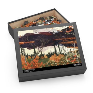 Autumn Puzzle, Fall Puzzle, Mountain Puzzle, Art Puzzle, Jigsaw Puzzle ...