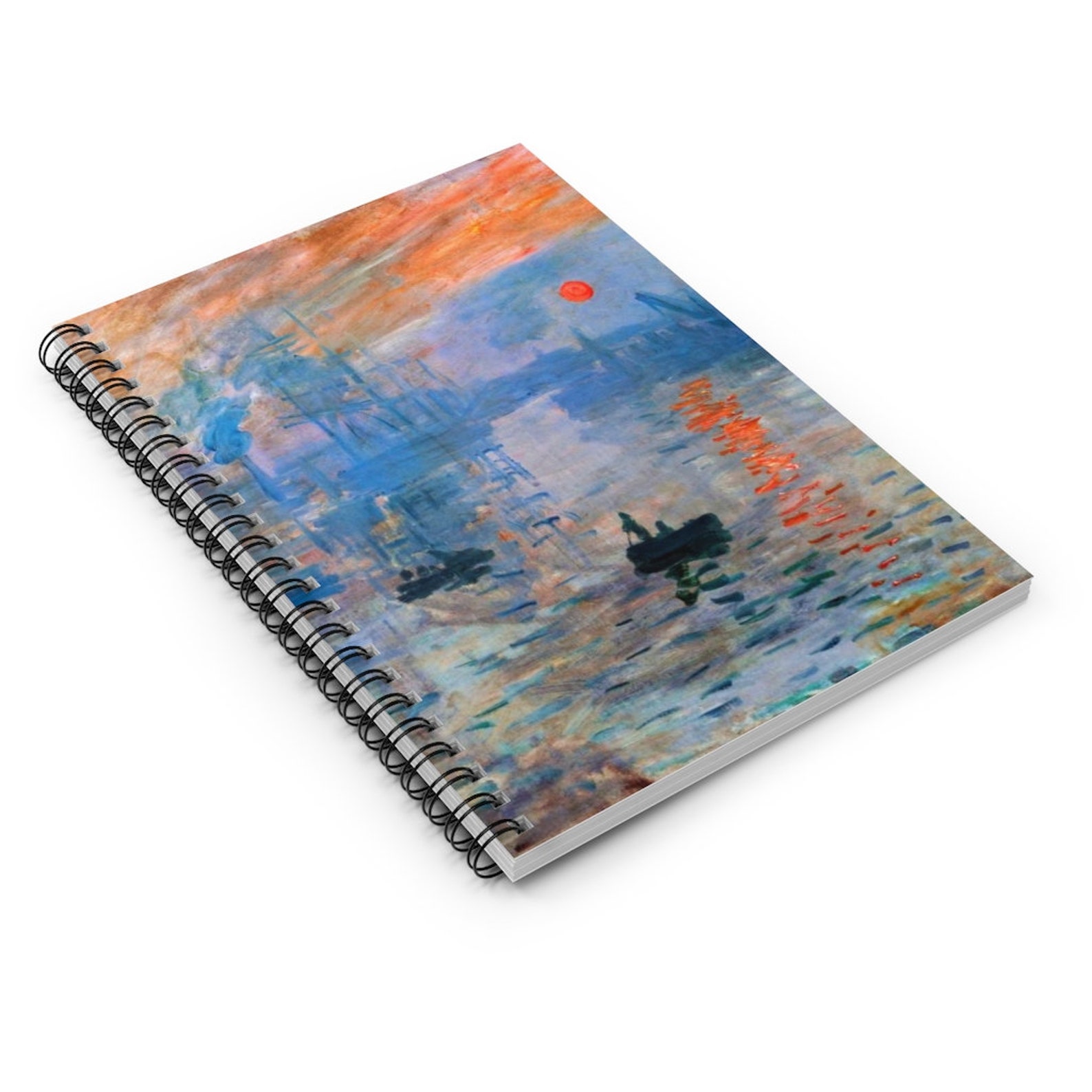 Monet Notebook Claude Monet Ocean Notebook Sunset Notebook - Etsy