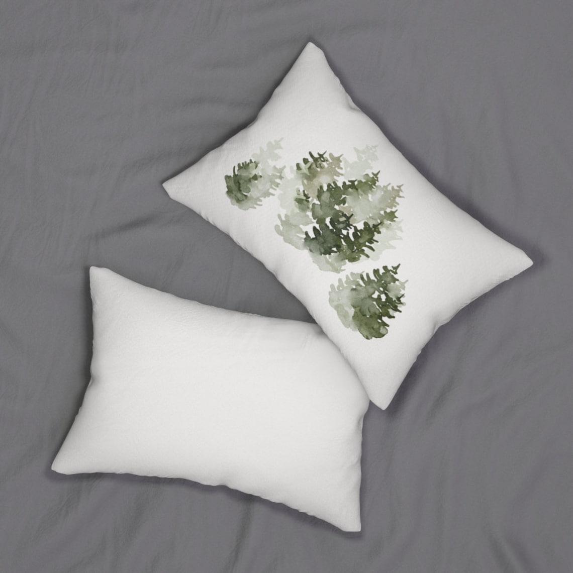 Pine Tree Pillow, Forest Pillow, Tree Decor, Forest Decor, Nature ...