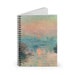 Monet Notebook, Spiral Notebook, Ocean Sunset, Sunset Painting, Ocean ...