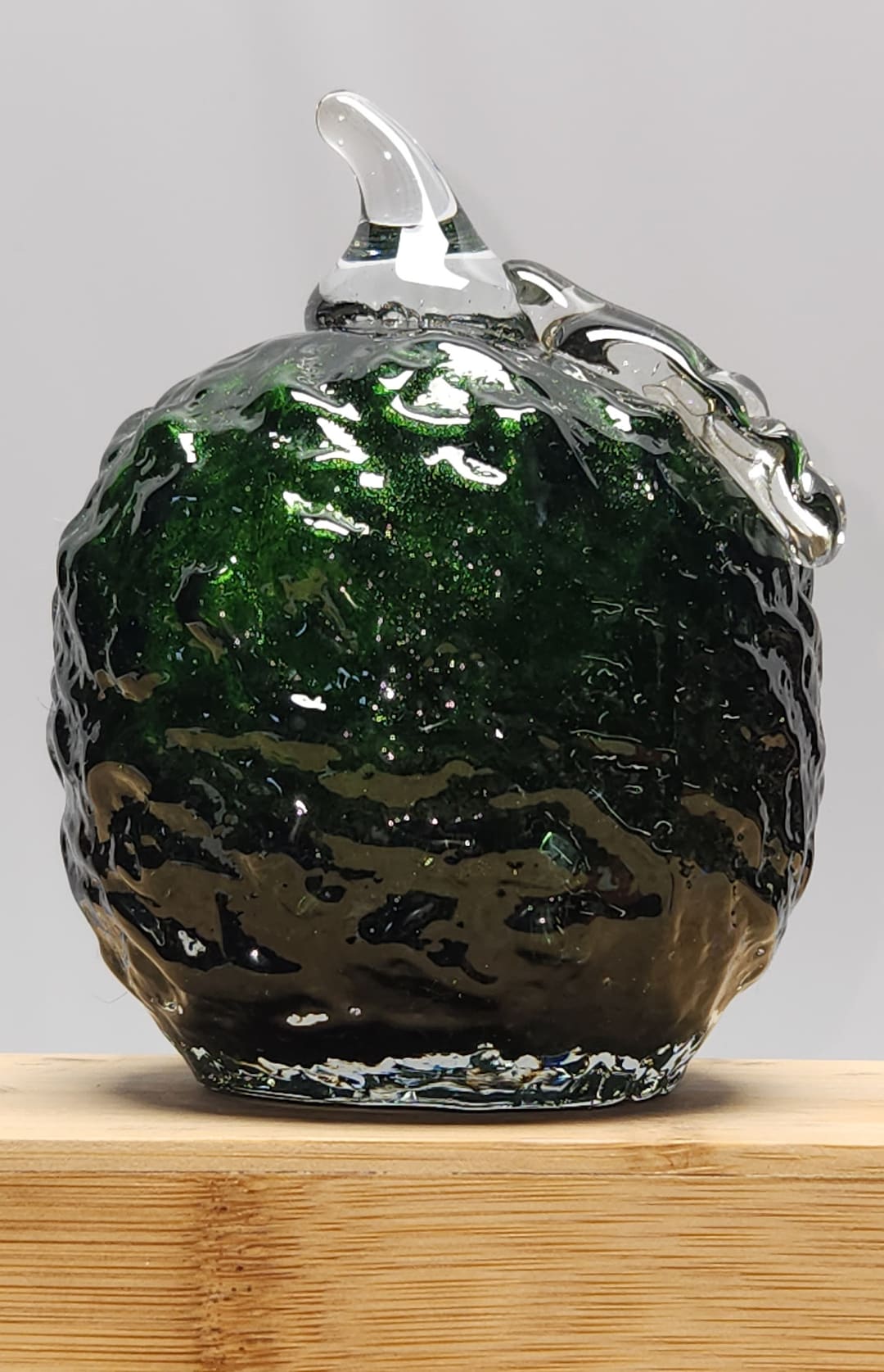 Appalachian Art Glass Hand Blown Apple - Etsy