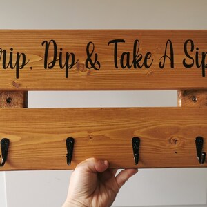 Hot Tub Towel Rack, Jacuzzi Robe Rack, Bathroom Rack, Rustic Wall Decor ...