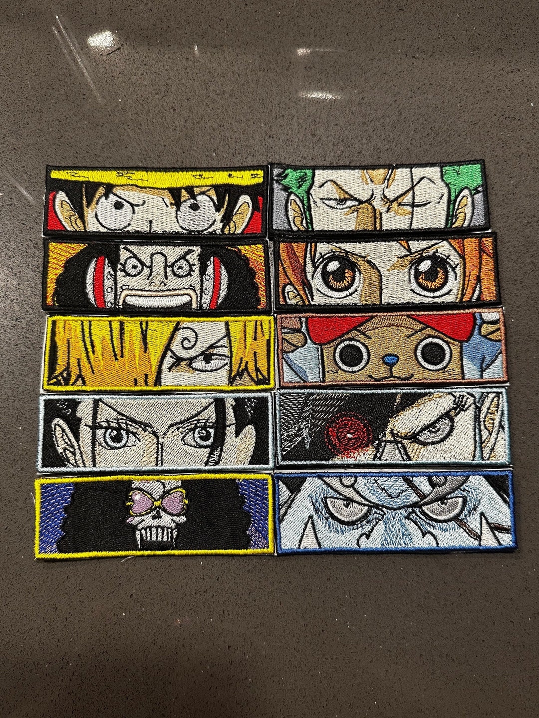 All 10 Crewmates Anime Iron on Patch / Patches for Jackets / Embroidery ...