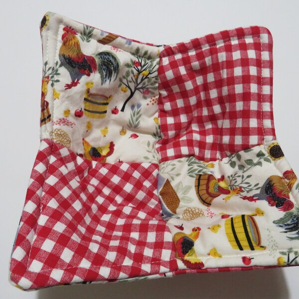 Patchwork Chicken - Etsy