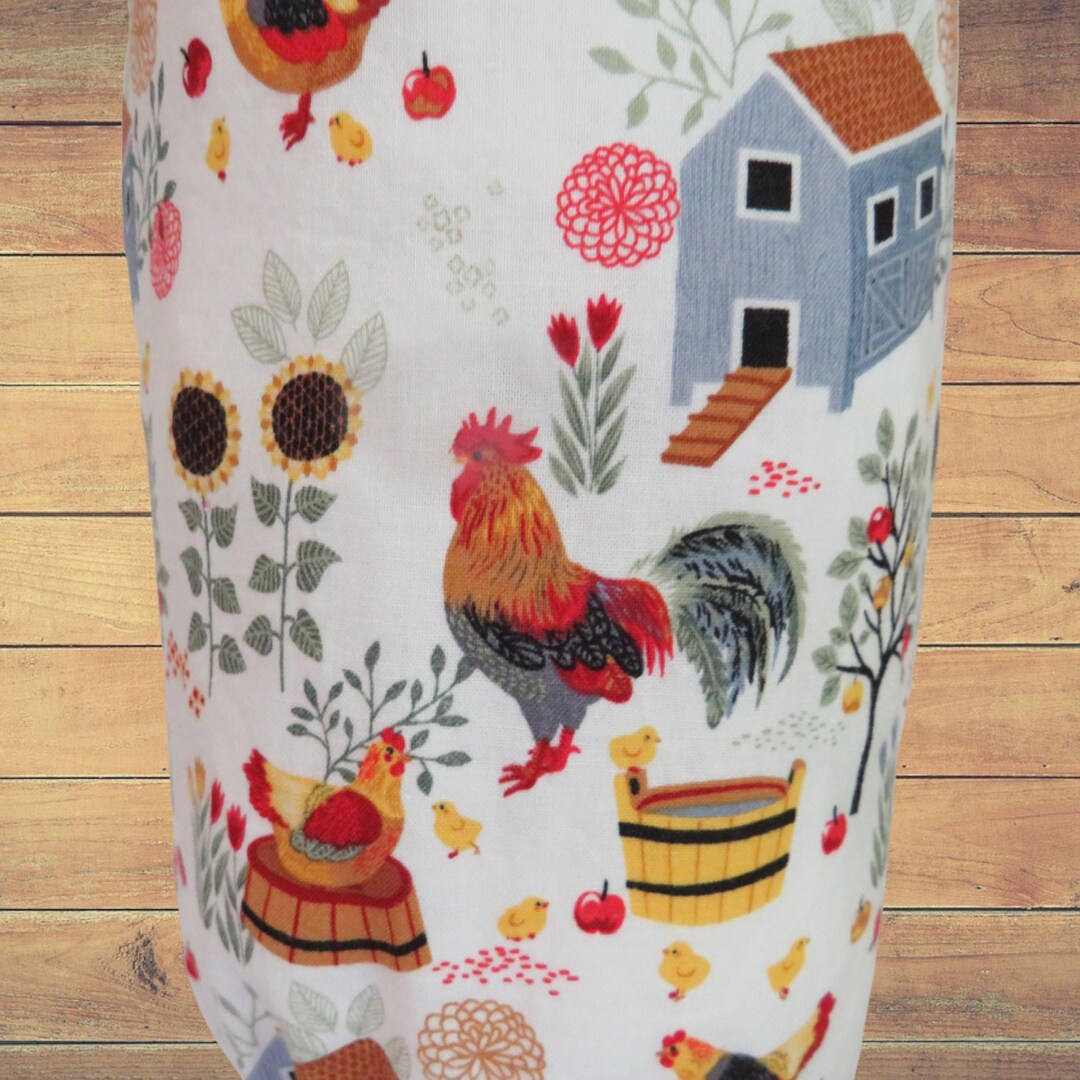 Plastic Bag Holder, Farm Chicken Shopping Bag Dispense - Etsy