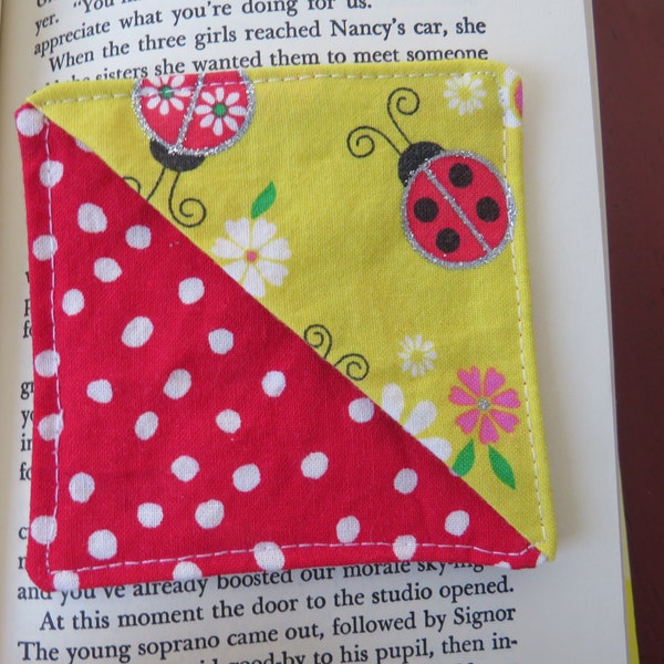 Ladybug Bookmark - Etsy