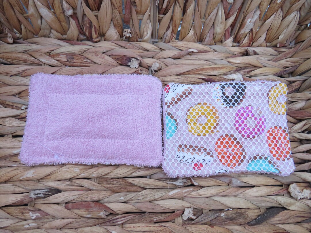 Scrubby Dishcloth Dish Scrubby Set of 2 Reusable Dishcloth - Etsy