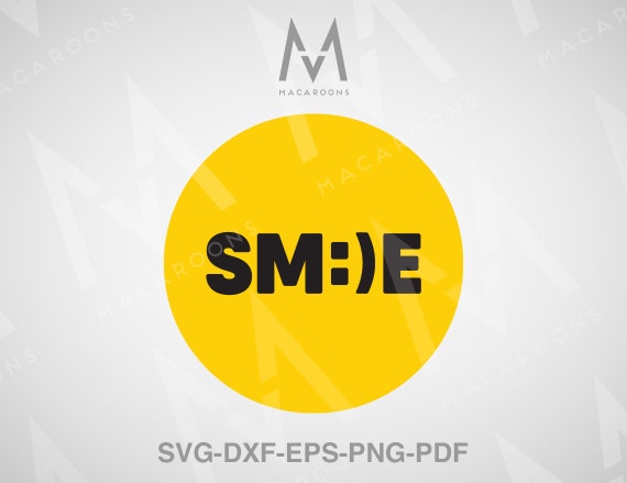 Smile SVG Smile Emoji SVG Happy Face Svg Emoji Svg Cut | Etsy