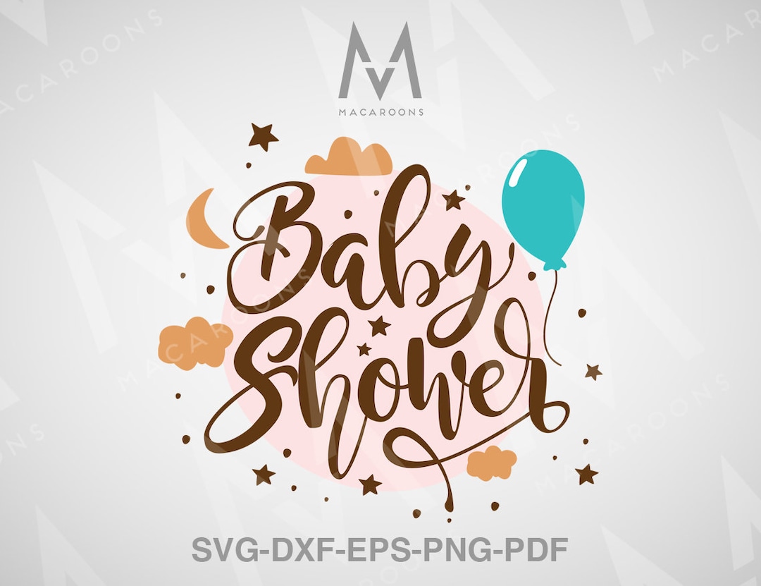Baby Shower Svg, New Baby Svg, Baby Shower Party Svg, Cut Files for ...