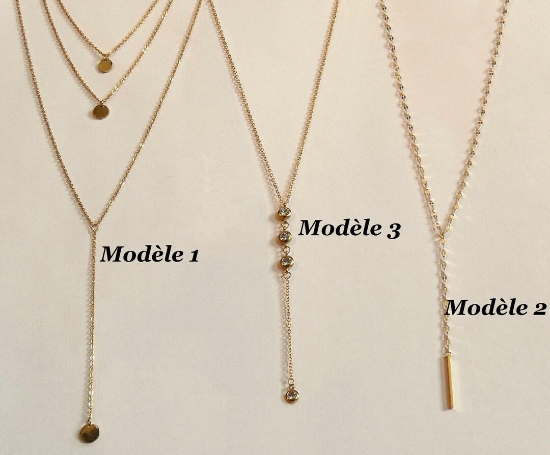 Long Necklaces, Long Necklace, Women's Multi-row Chains, Multi-row ...