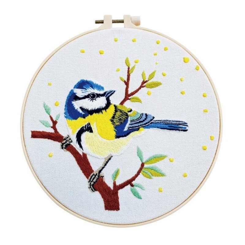 Bluebird Embroidery - Etsy
