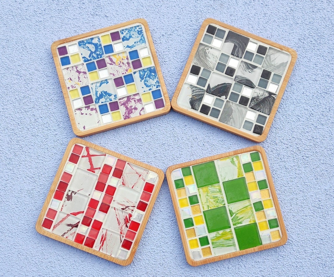 Mosaic Coaster Diy Kit for Kid Craft Kit for Adult Art and Craft Gift ...