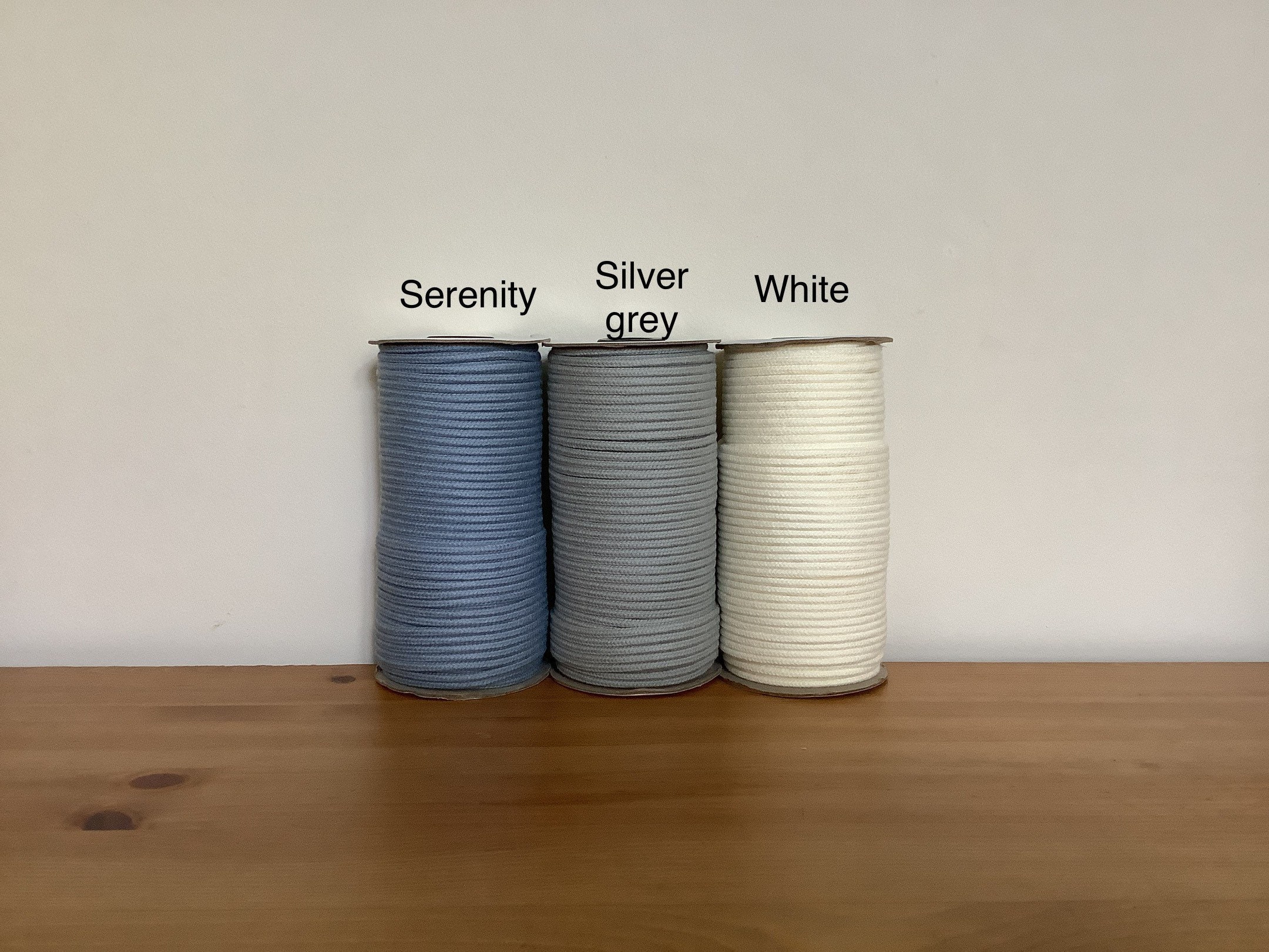 4mm Macrame Cord Braided Macrame Cord Premium Coloured Cotton - Etsy ...