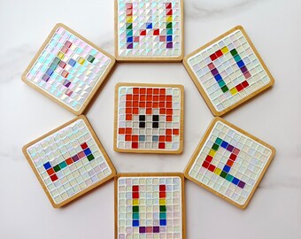 Coaster Pixel Art - Etsy